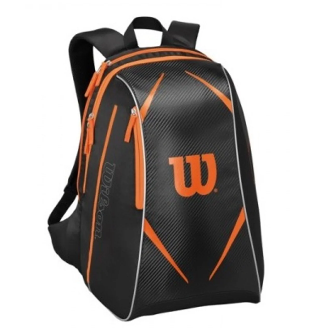 Wilson Burn Topspin Backpack Black/Orange - Mailat24.fi